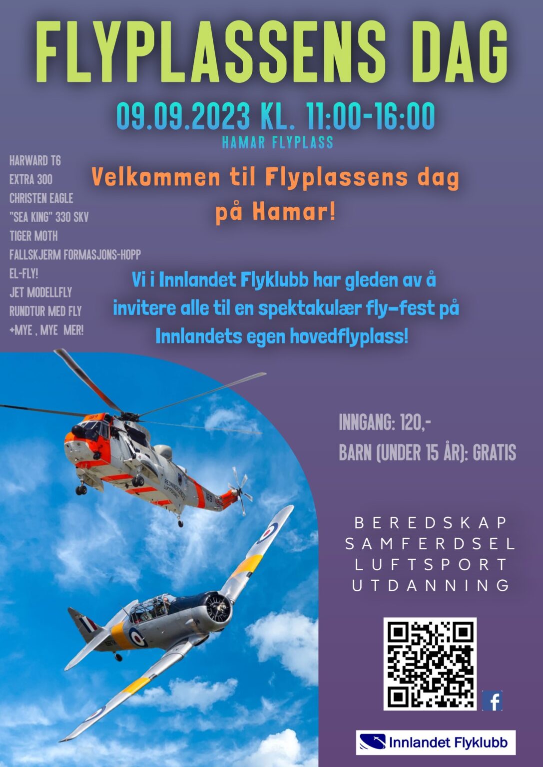 Velkommen til Innlandet flyklubb og flyskole! – Flyklubb og flyskole